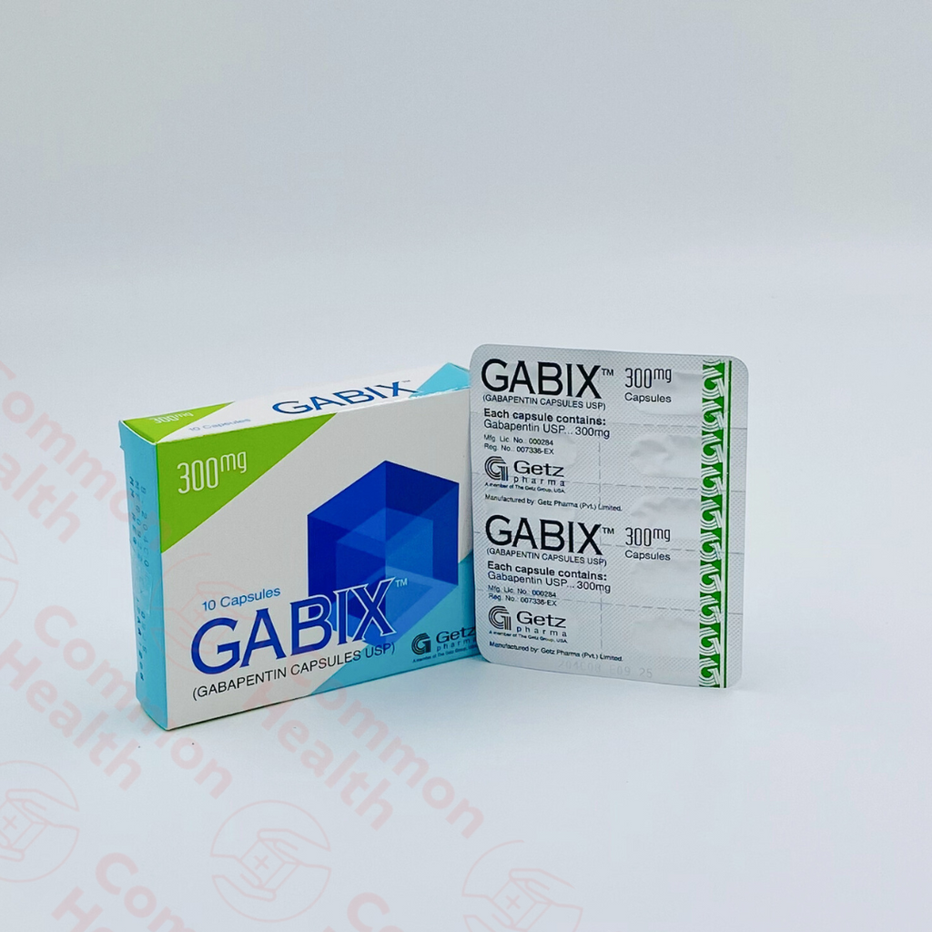 Gabix 300 (10 tablets) – Common Health Myanmar