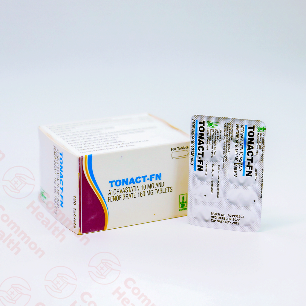Tonact Fn 10 Tablets Common Health Myanmar