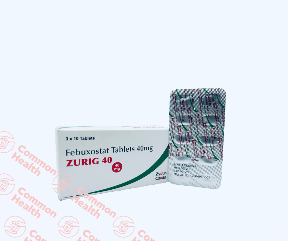 Zurig 40 (10 tablets) – Common Health Myanmar