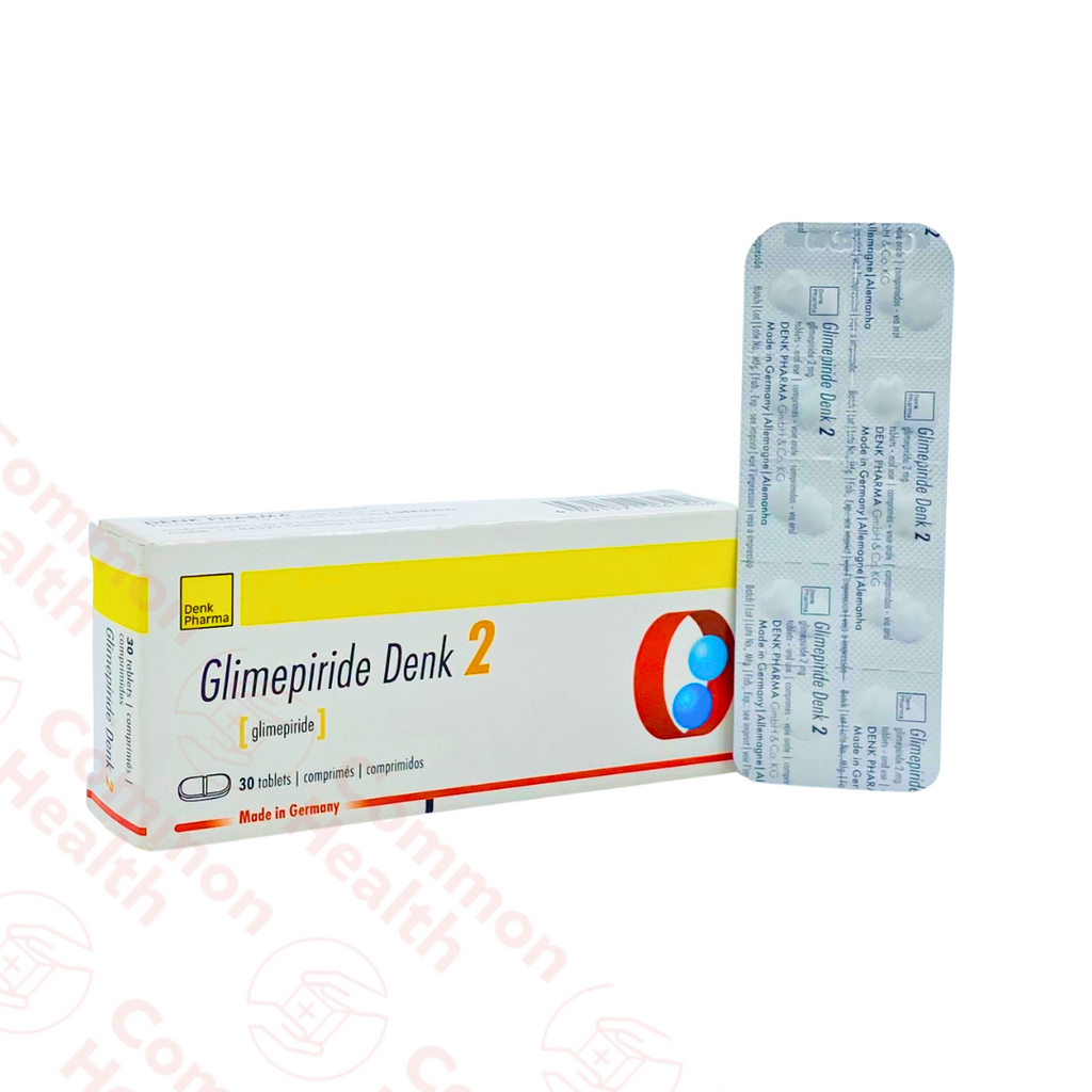 Glimepiride Denk 2 (10 tablets) – Common Health Myanmar