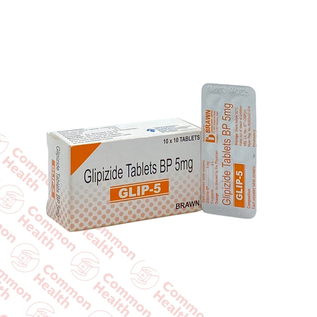 Glip 5 (10 tablets) – Common Health Myanmar
