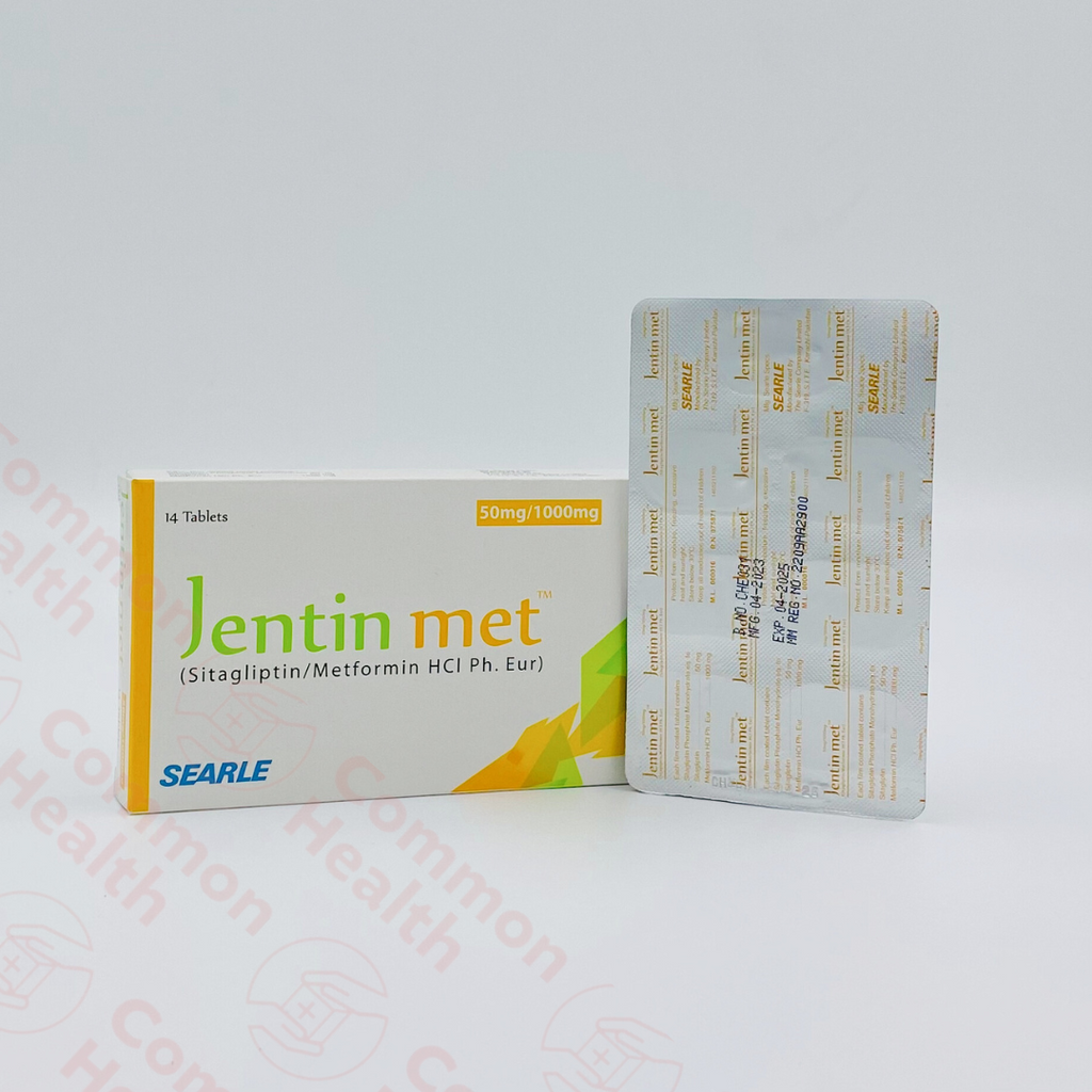 Jentin Met 501000 7 Tablets Common Health Myanmar