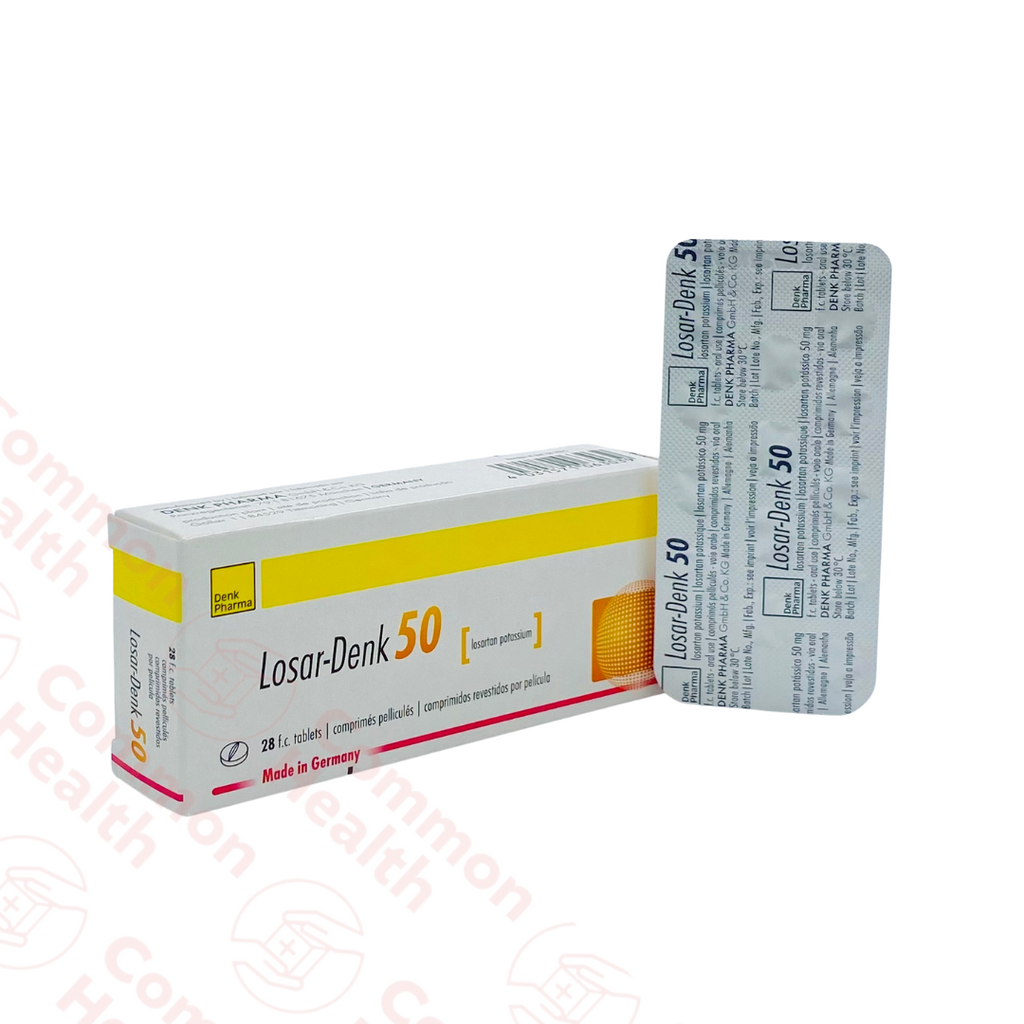 Losar-Denk 50 (14 tablets) – Common Health Myanmar