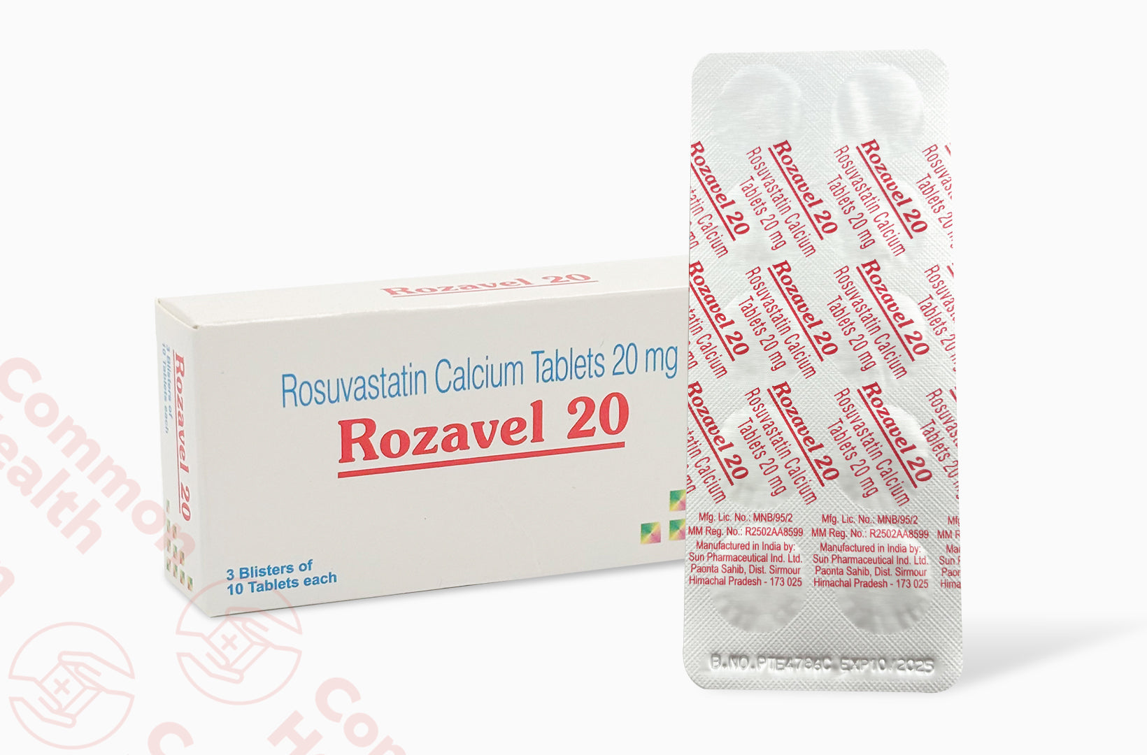 Rozavel 20 10 Tablets Common Health Myanmar rozavel-20-10-tablets-common-health-myanmar