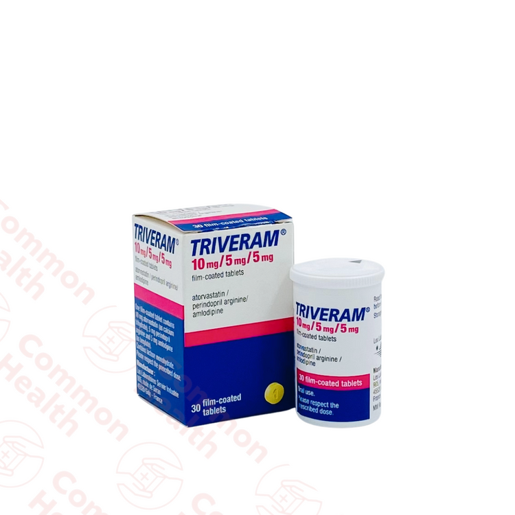 Triveram 1055 30 Tablets Common Health Myanmar