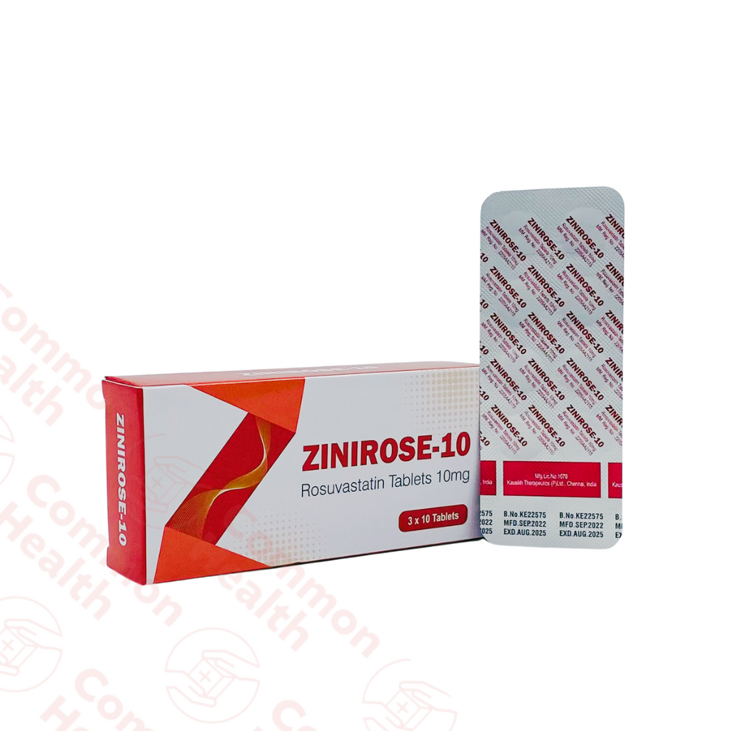 Zinirose 10 (10 tablets) – Common Health Myanmar