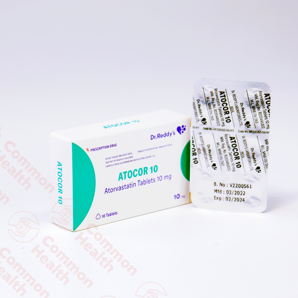 Atocor 10 (10 tablets) – Common Health Myanmar