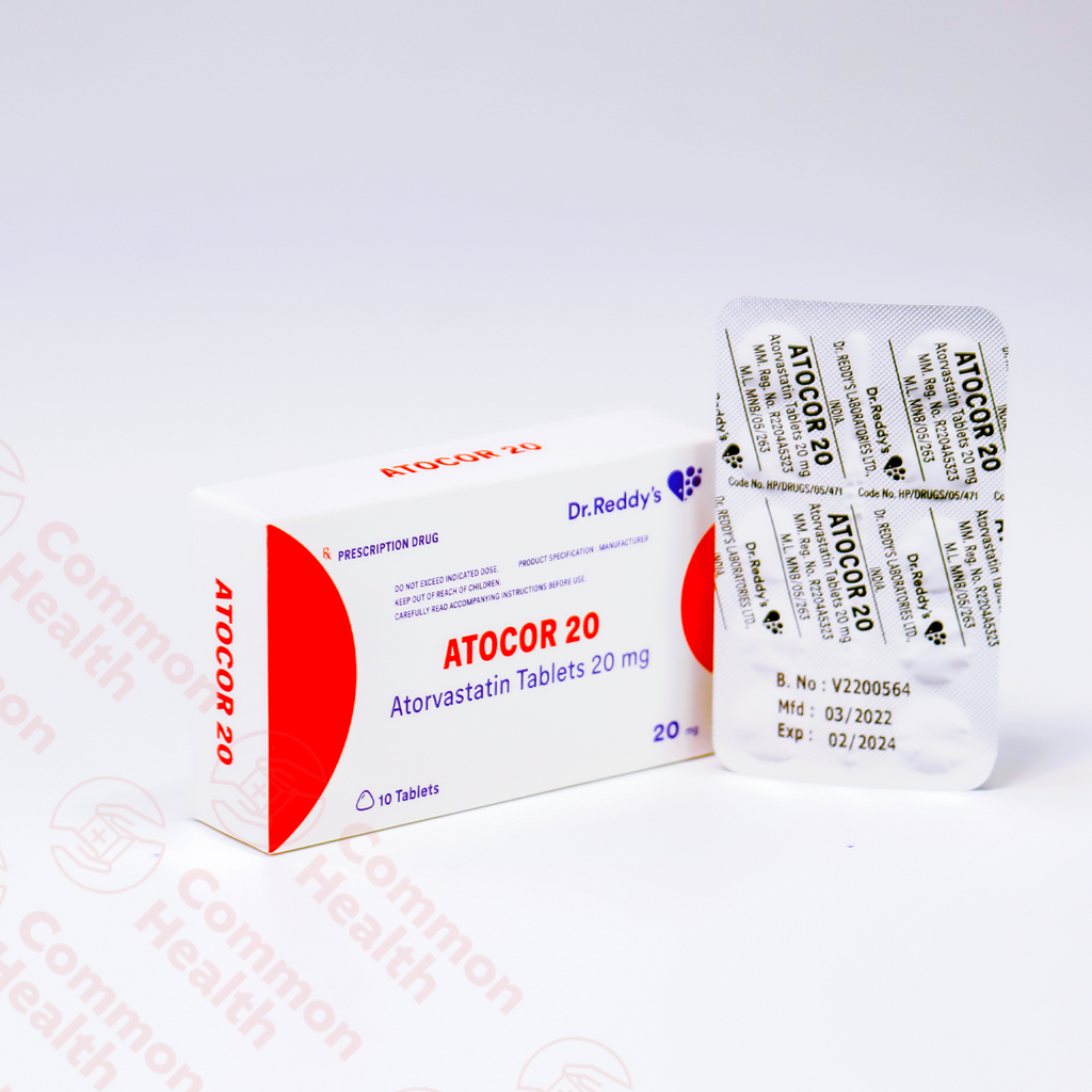Atocor 20 (10 tablets) – Common Health Myanmar