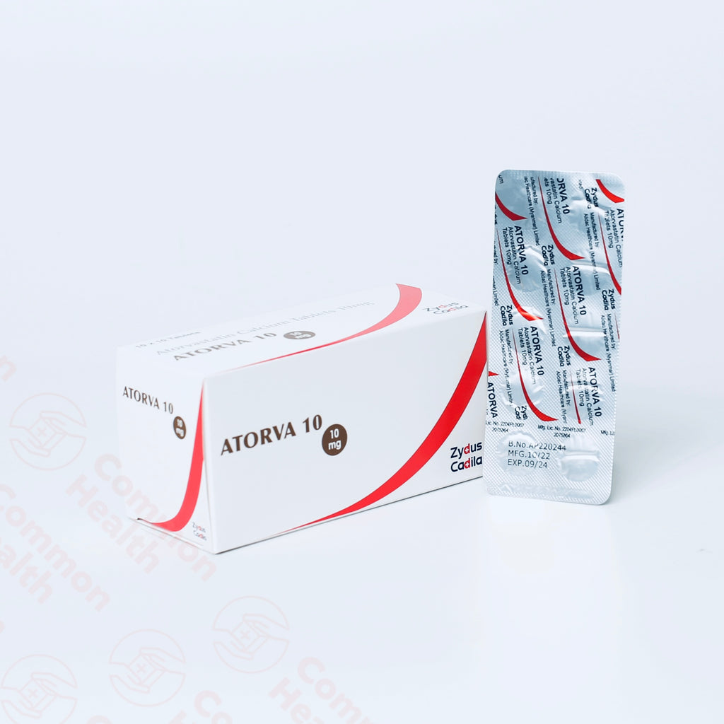 Atorva 10 (10 tablets) – Common Health Myanmar