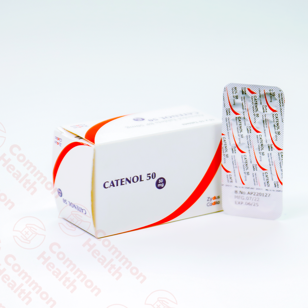 Catenol 50 (10 tablets) – Common Health Myanmar