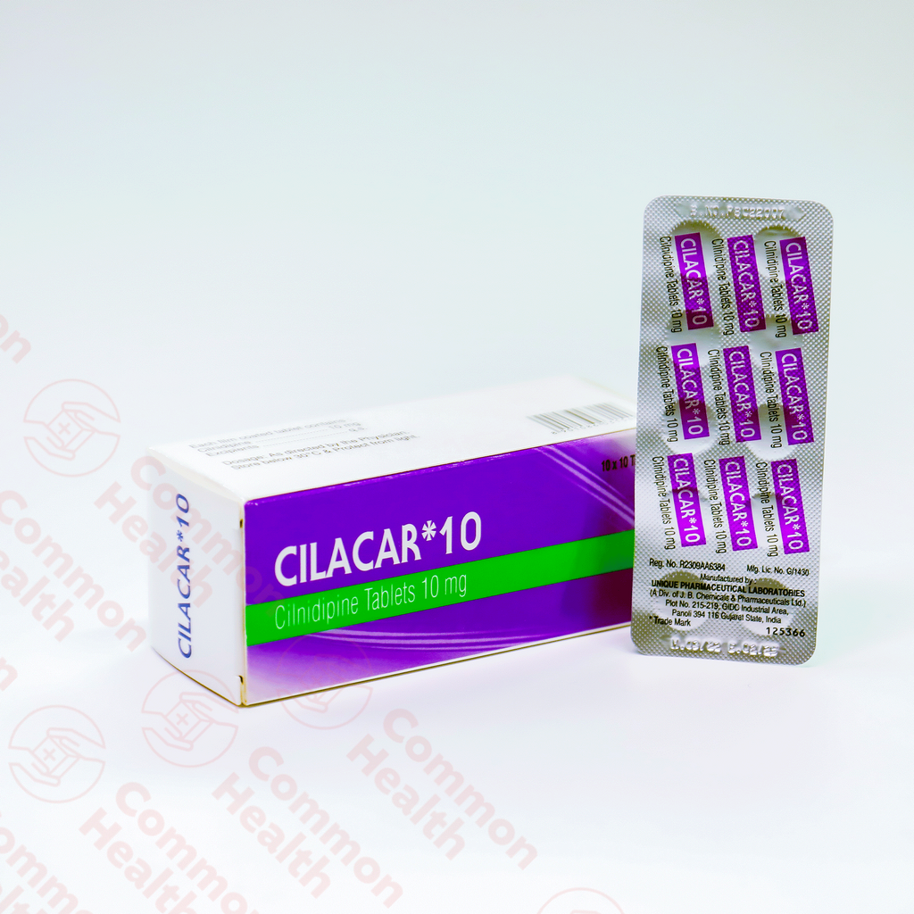 Cilacar 10 (10 tablets) – Common Health Myanmar