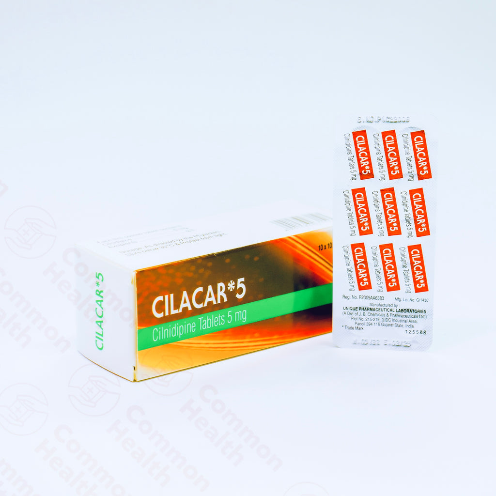 Cilacar 5 (10 tablets) – Common Health Myanmar