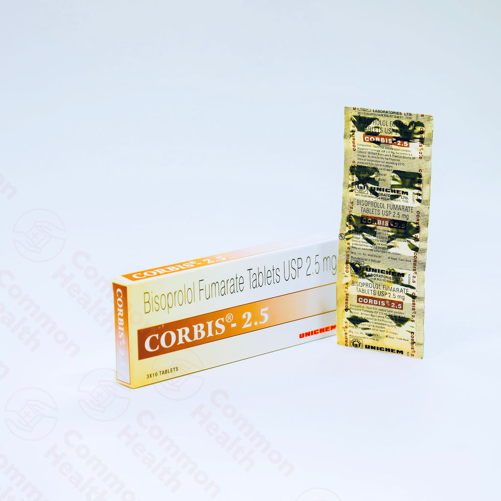 Corbis 2.5 (10 tablets) – Common Health Myanmar