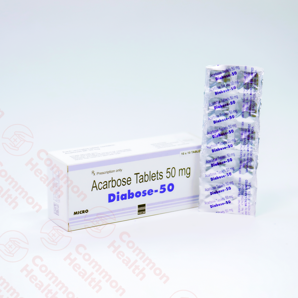 Diabose 50 (10 tablets) – Common Health Myanmar