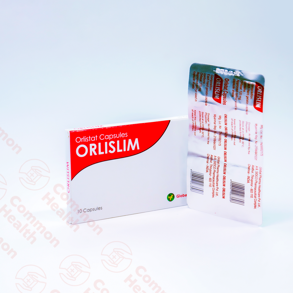 Orlislim (10 capsules) – Common Health Myanmar
