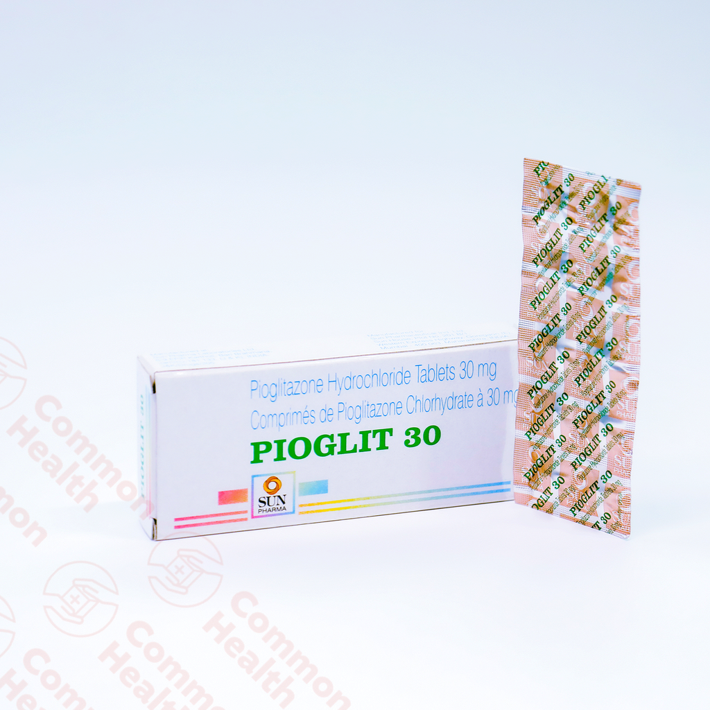 Pioglit 30 (10 tablets) – Common Health Myanmar