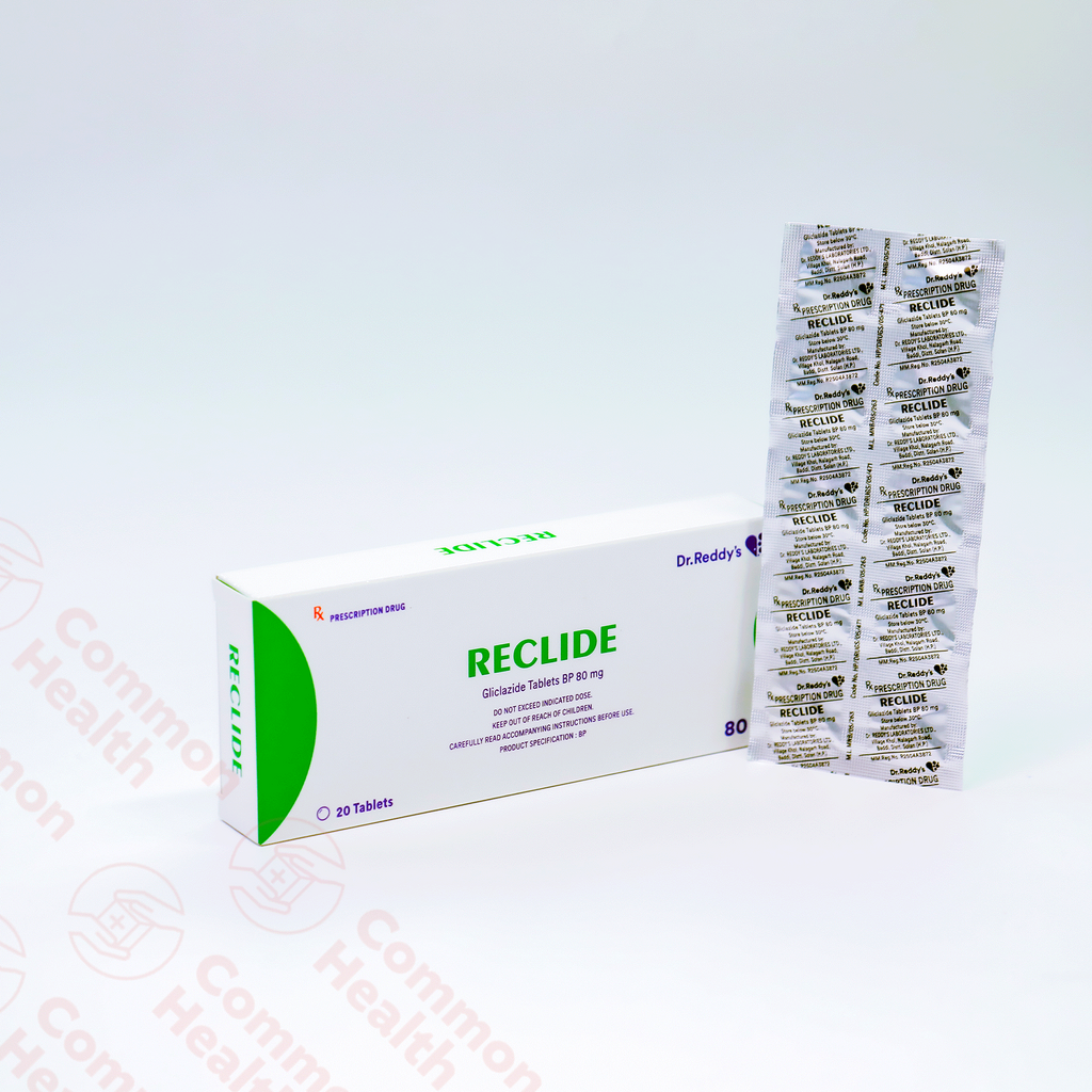 Reclide 80 (10 tablets) – Common Health Myanmar