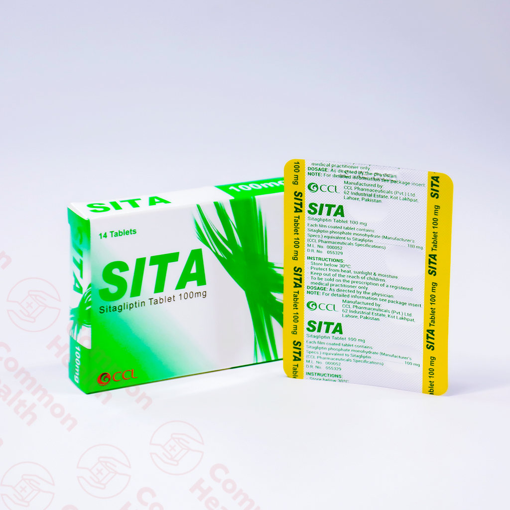Sita 100 (7 tablets) – Common Health Myanmar