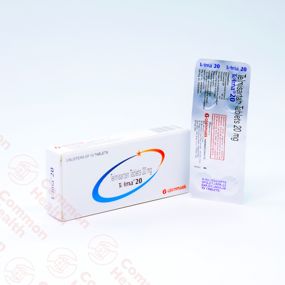 Telma 20 (10 tablets) – Common Health Myanmar