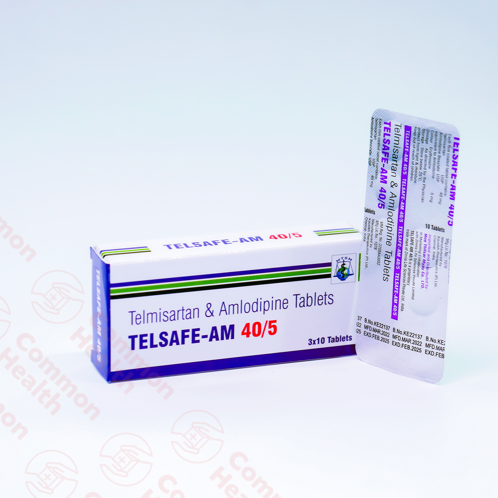 Telsafe AM 40/5 (10 tablets) – Common Health Myanmar