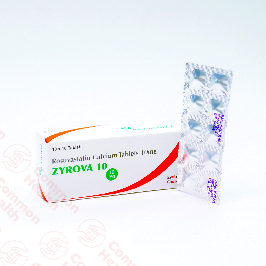 Zyrova 10 (10 tablets) – Common Health Myanmar