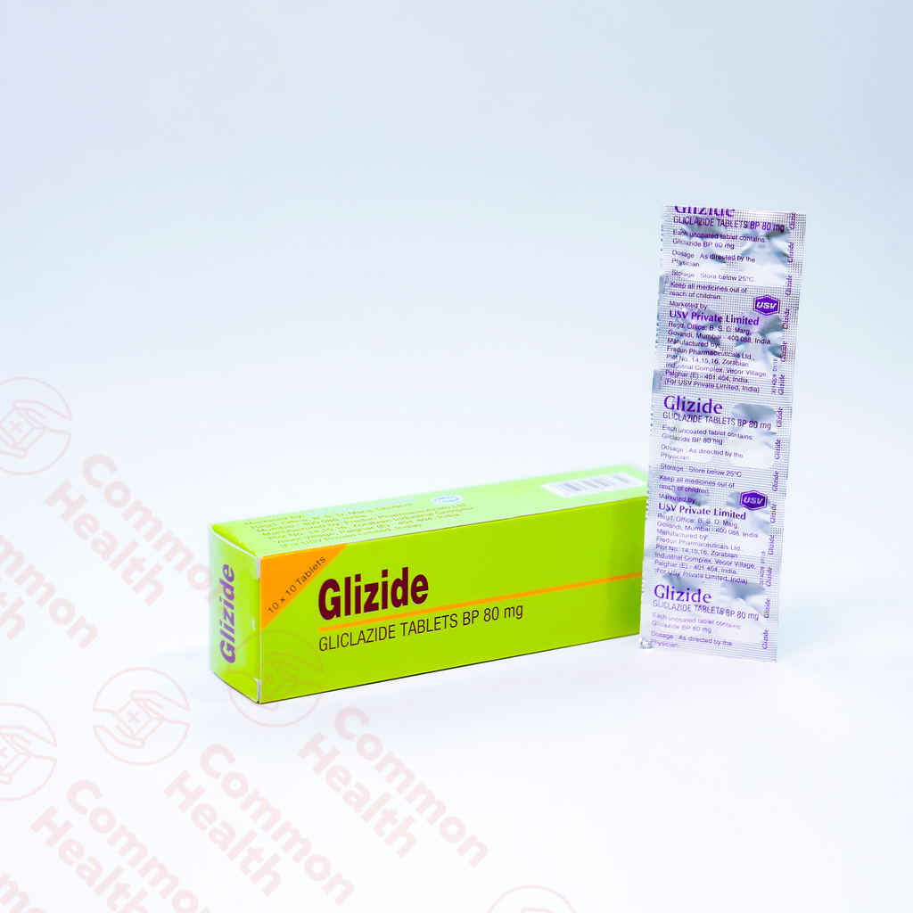 Glizide 80 (10 tablets) – Common Health Myanmar