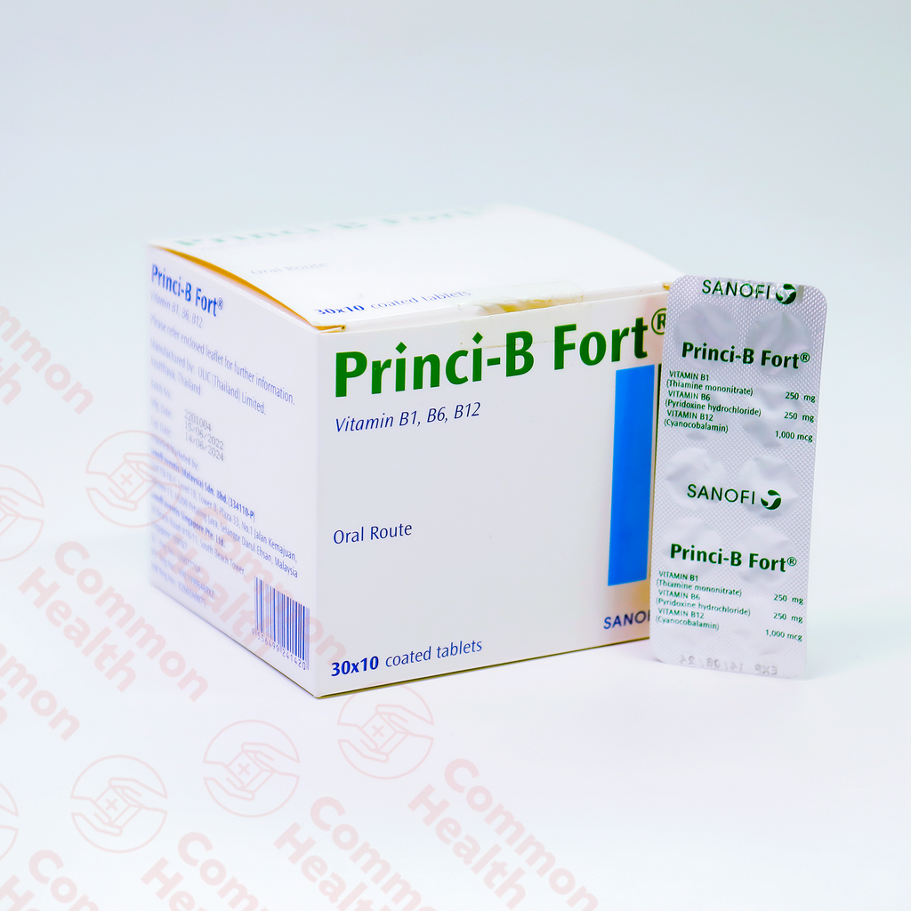 Princi-B Fort (10 tablets) – Common Health Myanmar