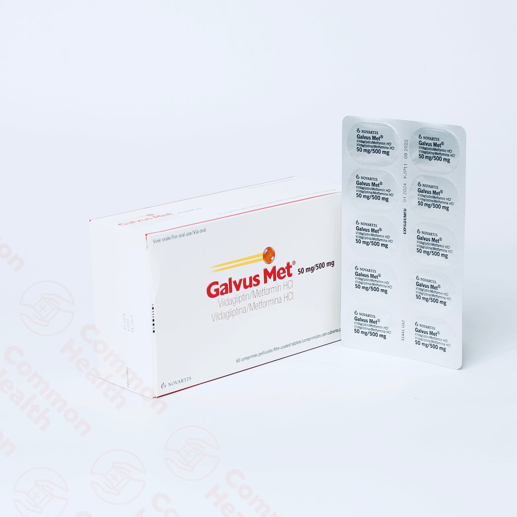 Galvus Met 50/500 (10 tablets) – Common Health Myanmar