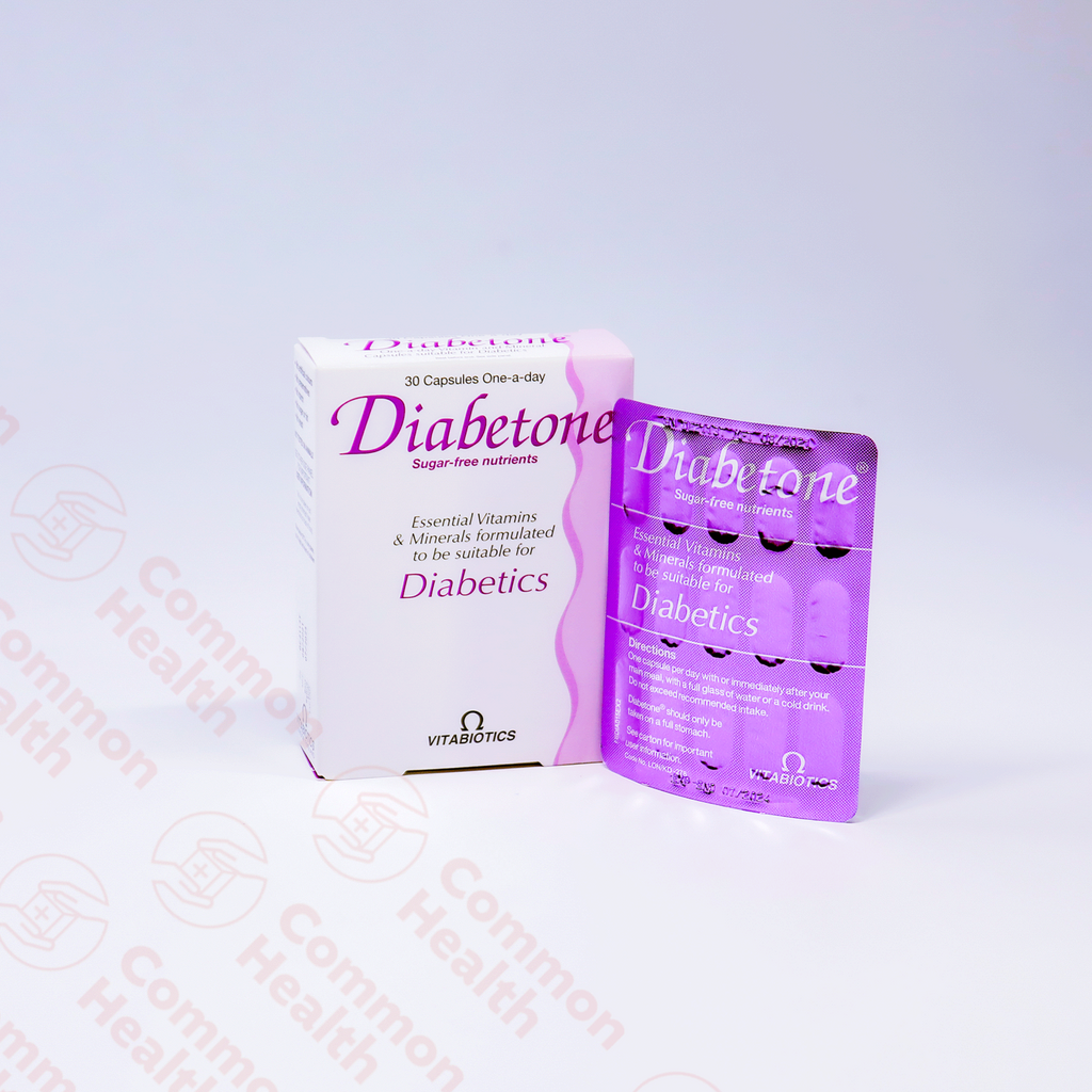 Diabetone (15 capsules) – Common Health Myanmar