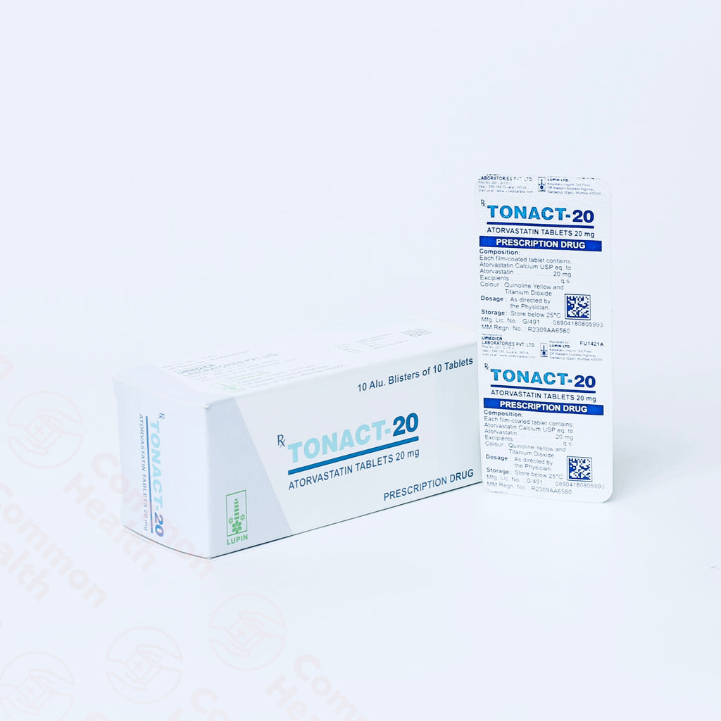 Tonact 20 (10 tablets) – Common Health Myanmar