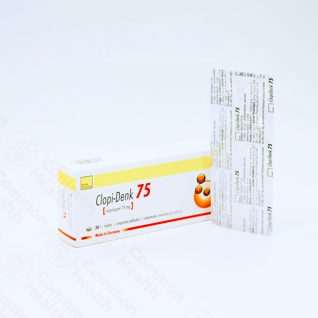 Clopi-Denk 75 (10 tablets) – Common Health Myanmar