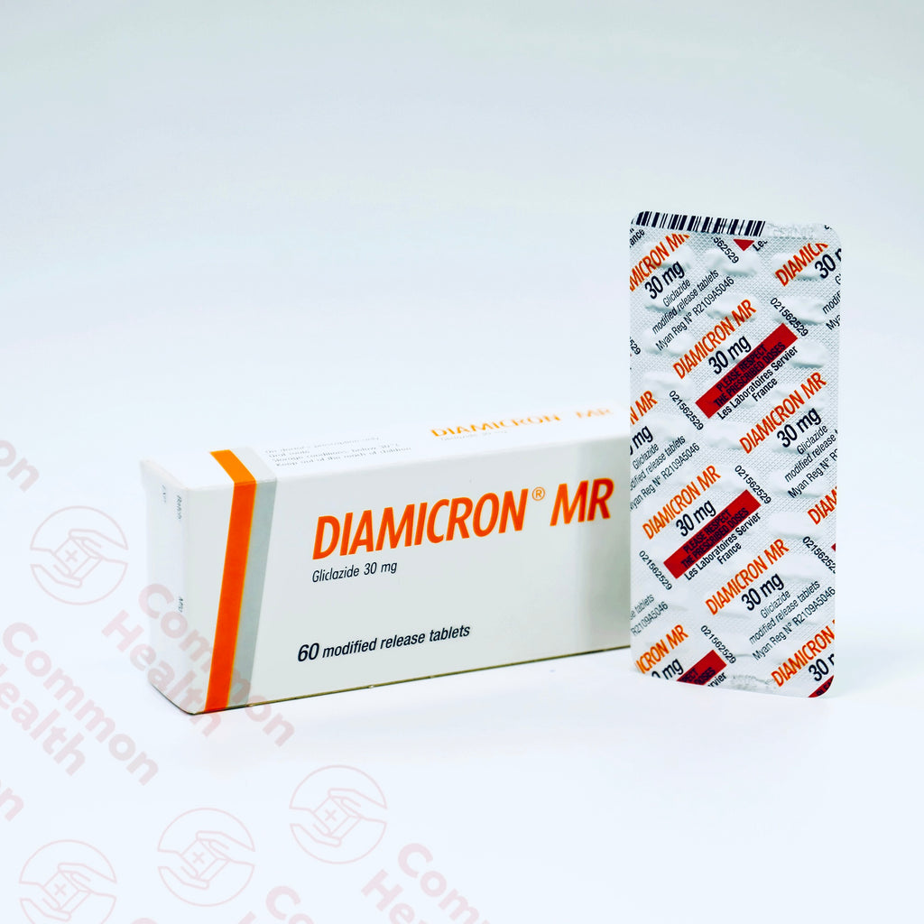Diamicron MR 30 (30 tablets) – Common Health Myanmar