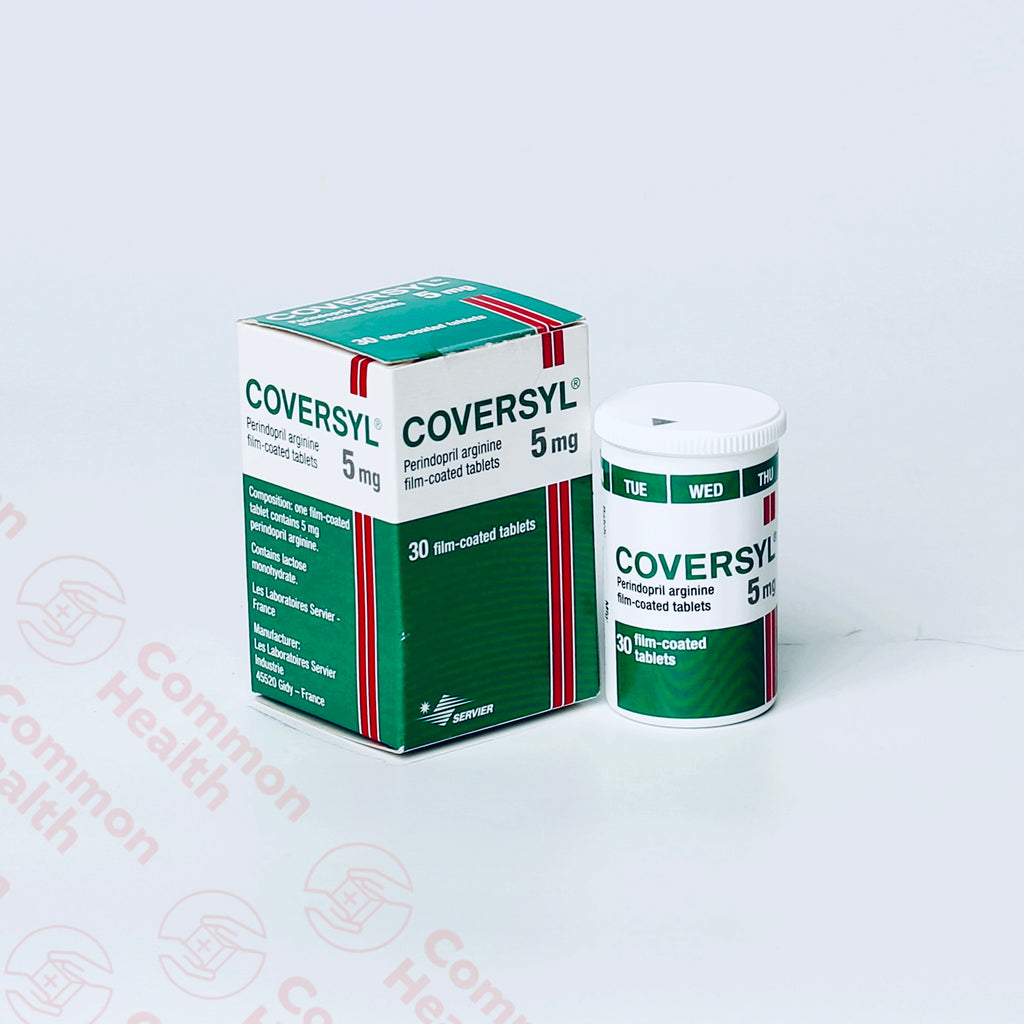 Coversyl 5 (30 tablets) – Common Health Myanmar