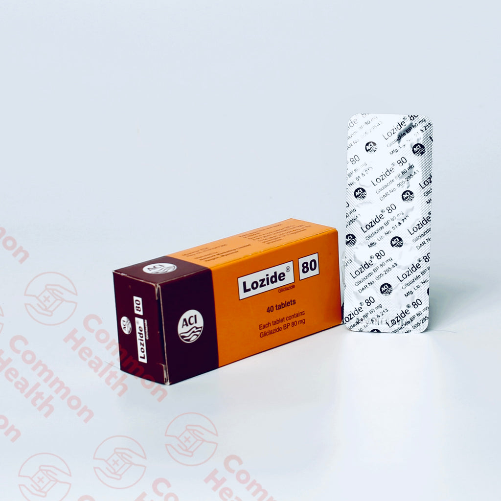 Lozide 80 (10 tablets) – Common Health Myanmar